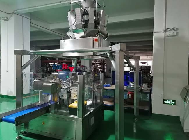 CE 2500 Gram Premade Pouch Fill And Seal Machine For Pre Made Pouch Doy Bag