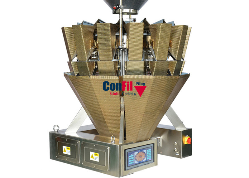 Multihead Weighing Machine Multihead Weigher for Seafood Prawn Shrimp ...